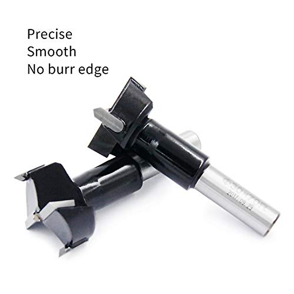 TIDEWAY Forstner Drill Bits 30mm Dia 10mm Shank, Auger Opener, Woodworking Hinge Hole Drilling Boring Bit Cutter,Brad-Point Drill Bits for DIY