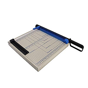 TEXALAN 12” A4 Paper Cutter Multi-Purpose Trimmer for Copper Sheet, Leather, Plastic Sheet, Iron Sheet, Non-Woven Fabric 12 Sheets 80-Gram Paper