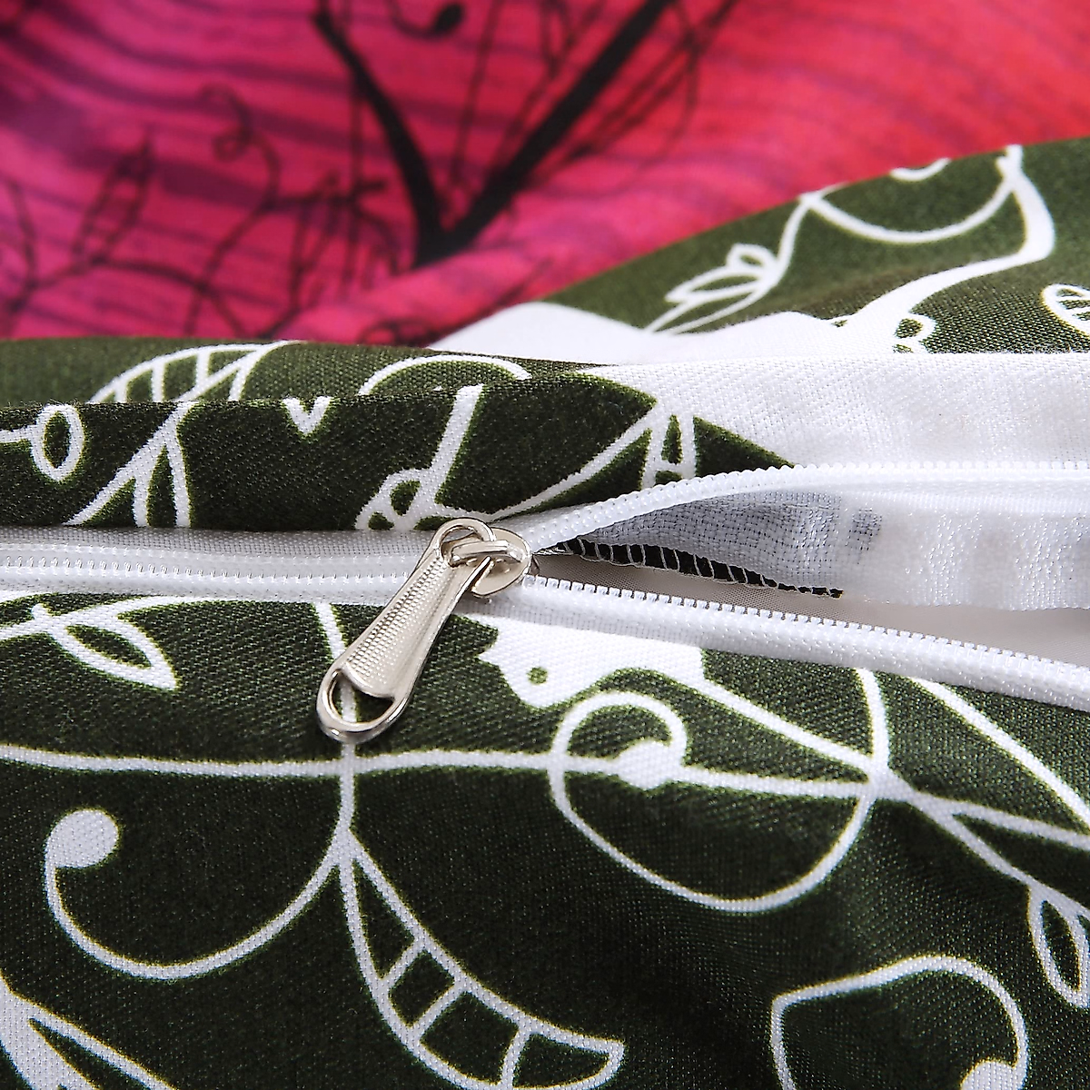 Swanson Beddings Rainbow Tree 7pc Duvet Bedding Set: Duvet Cover, Two Pillow Shams and Two Pairs of Standard Pillow Shams (Oversized King, 7)