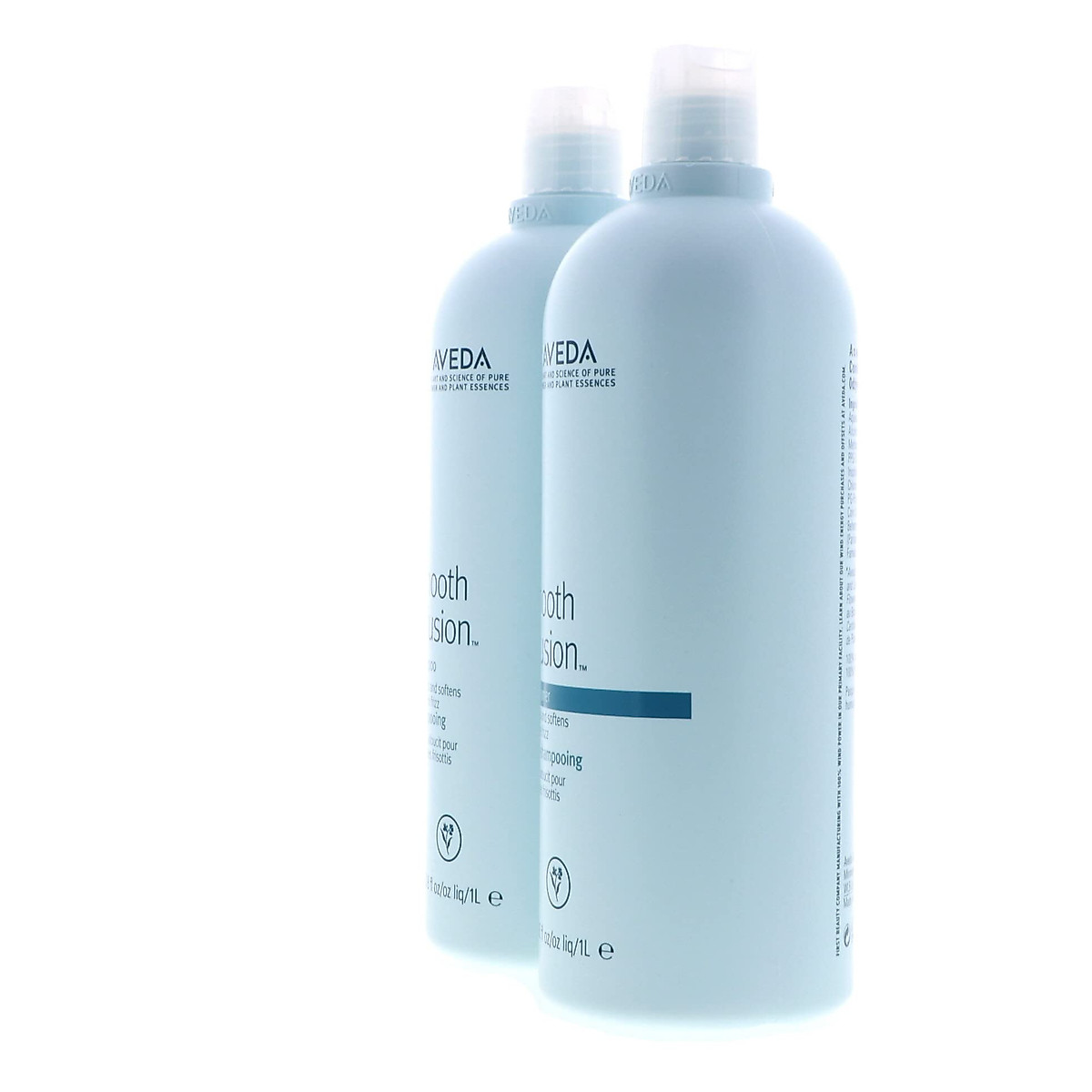Aveda Smooth Infusion Shampoo and Conditioner 33.8oz Smooths and Softens Hair to Reduce Frizz
