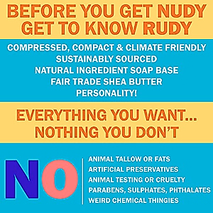 Nudy Rudy - Hunny Bunny Trio Bundle - Hand Cream, Liquid Hand Wash & Bar Soap - Organic Shea Butter - Manuka Honey - Non-Greasy - Moisturizer - Hand Lotion - Hand Soap - Body Wash - Skin Care - 3 Pack