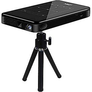 New 3D 4K Smart Mobile DLP Projector WiFi Bluetooth 1080P 8G Home Theater Cinema Mini Projector