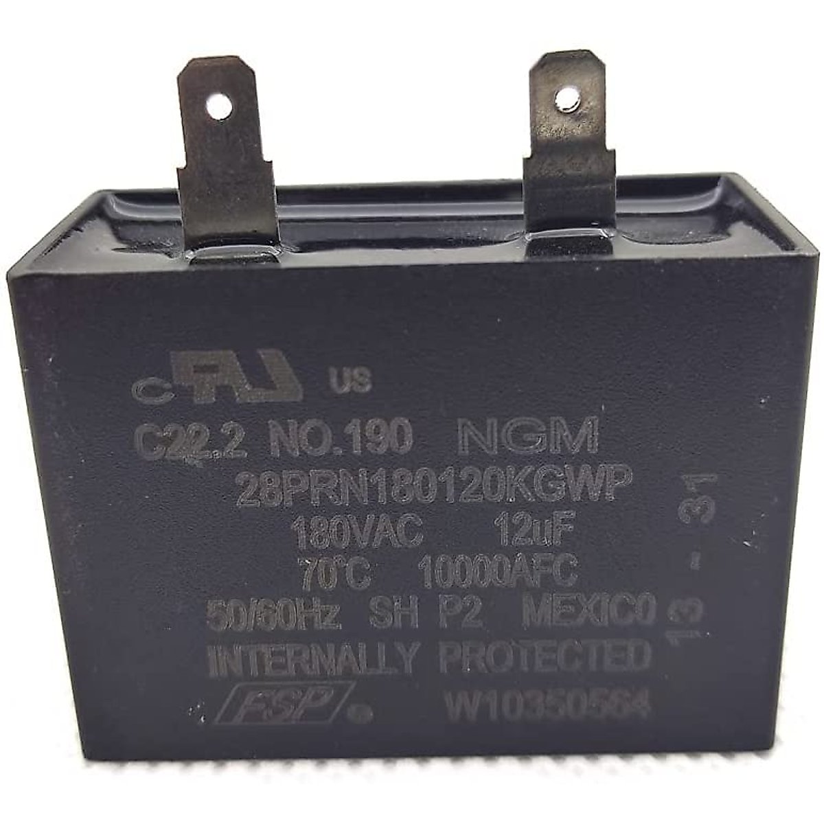 WPW10350564 Compatible with Whirlpool Refrigerator Run Capacitor