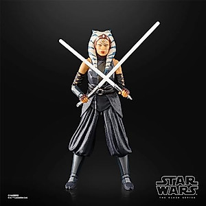 STAR WARS The Black Series Ahsoka Tano Toy 6-Inch-Scale The Mandalorian Collectible Action Figure, Toys for Kids Ages 4 and Up