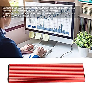 SSD Enclosure, ToolFree Installation NGFF Protocol Large Capacity M.2 SSD Enclosure for Home for Office