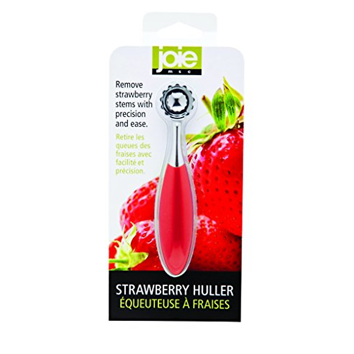 MSC International 29167 Joie Stainless Steel Strawberry Huller