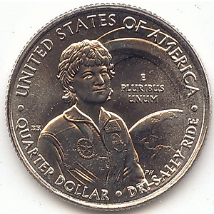 2022 D American Women, Washington Sally Ride Quarter Uncirculated