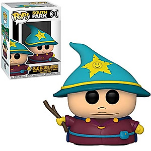 POP South Park: Stick of Truth - Grand Wizard Cartman Funko Vinyl Figure (Bundled with Compatible Box Protector Case), Multicolored, 3.75 inches