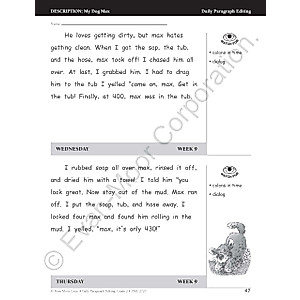 Daily Paragraph Editing, Grade 2