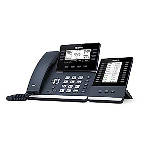 Yealink SIP-T53 IP Phone, 12 VoIP Accounts. 3.7-Inch Graphical Display. USB 2.0, Dual-Port Gigabit Ethernet, 802.3af PoE, Power Adapter Not Included