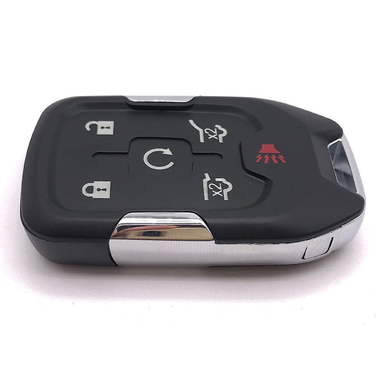 6 Buttons Replacement Key Fob Cover Case fits for 2014 2015 2016 2017 Chevrolet Chevy Suburban Tahoe GMC Yukon Keyless Entry Key Fob Shell