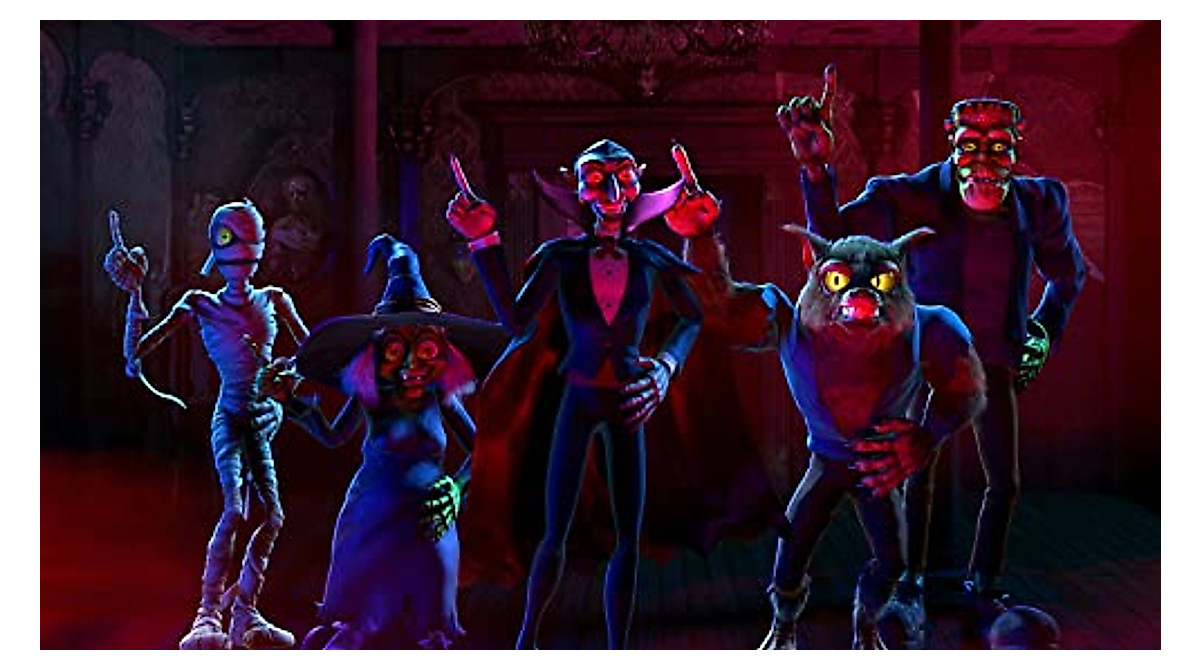 AtmosFX Halloween USB Decoration – 8 Spooky Video Effects