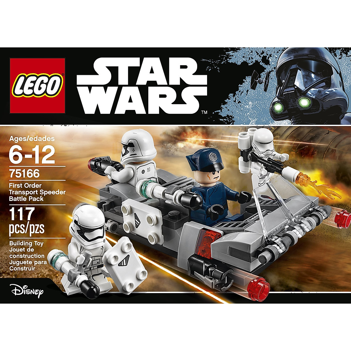 LEGO Star Wars First Order Transport Speeder Battle Pack 75166 Building Kit