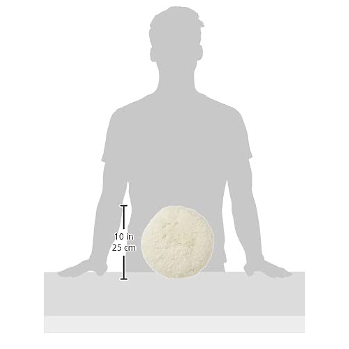 DEWALT Wool Buffing Pad and Backing Pad Kit, 7-Inch (DW4985CL)