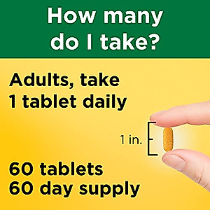 Nature Made Time Release Vitamin B-100 High Potency B Complex, Dietary Supplement for Nervous System Function Support, 60 Time Release Tablets, 60 Day Supply