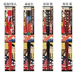 Tanaka Hashiten Japanese Nippon Design-Bashi Chopstick, 22.5cm, Utamaro