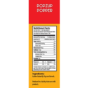 Movie Time Popcorn Kit (Microwave)