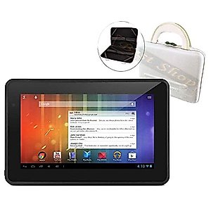 Ematic 7 inches Genesis Prime Tablet with Android 4.1, Jelly Bean & Google Play (Free Carry CASE)