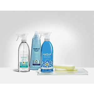 Method Daily Shower Spray Cleaner, Eucalyptus Mint, For Showers, Tile, Fixtures, Glass and Tubs, fl 28 oz (Pack of 1)