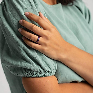 Enso Rings Thin Legend Silicone Ring - Made in The USA - Ultra Comfortable, Breathable and Safe - Award Winning Customer Service (Unicorn, 5)