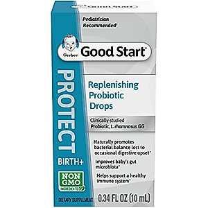 Gerber Good Start Baby Probiotic Drops, Protect, 0.34 Fl Oz