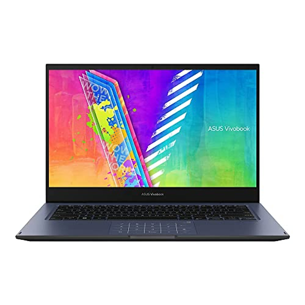 ASUS VivoBook Go 2-in-1 Laptop, 14” HD Touch Flip Thin and Light Newest, Intel Celeron N4500, 4GB RAM, 64GB eMMC + 256GB PCIe SSD, NumberPad, Windows 11 S +GM Accessories