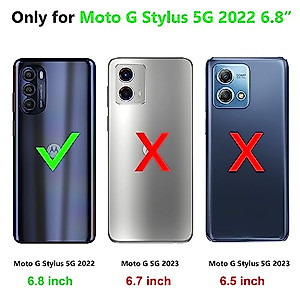 JAKPAK for Motorola Moto G Stylus 5G 2022 Case with Kickstand Cute Cover for Girls Women TPU Luxury Case with Strap Shockproof Protective Heavy Duty Case for Motorola Moto G Stylus 5G 2022 Lip Purple