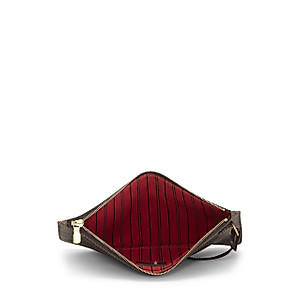 Louis Vuitton, Pre-Loved Damier Ebene Neverfull Pouch GM, Brown