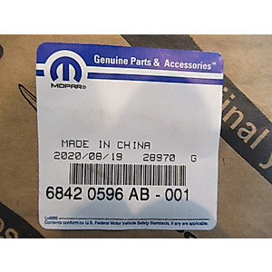 2020-2021 Dodge Challenger Rear Spoiler Scat Pack Nameplate New Mopar OEM