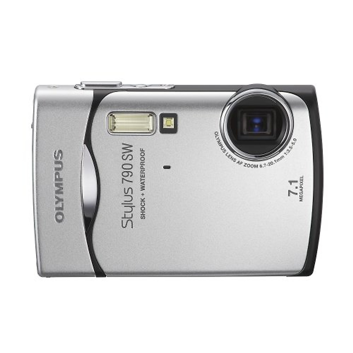 Olympus Stylus 790SW 7.1MP Waterproof Digital Camera with Dual Image Stabilized 3x Optical Zoom (Silver)