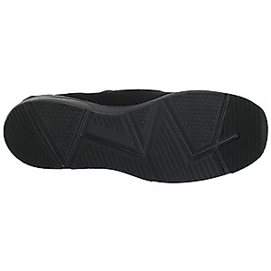 Skechers Women's A Wedge-Haydee Sneaker, Black/Black, 7.5