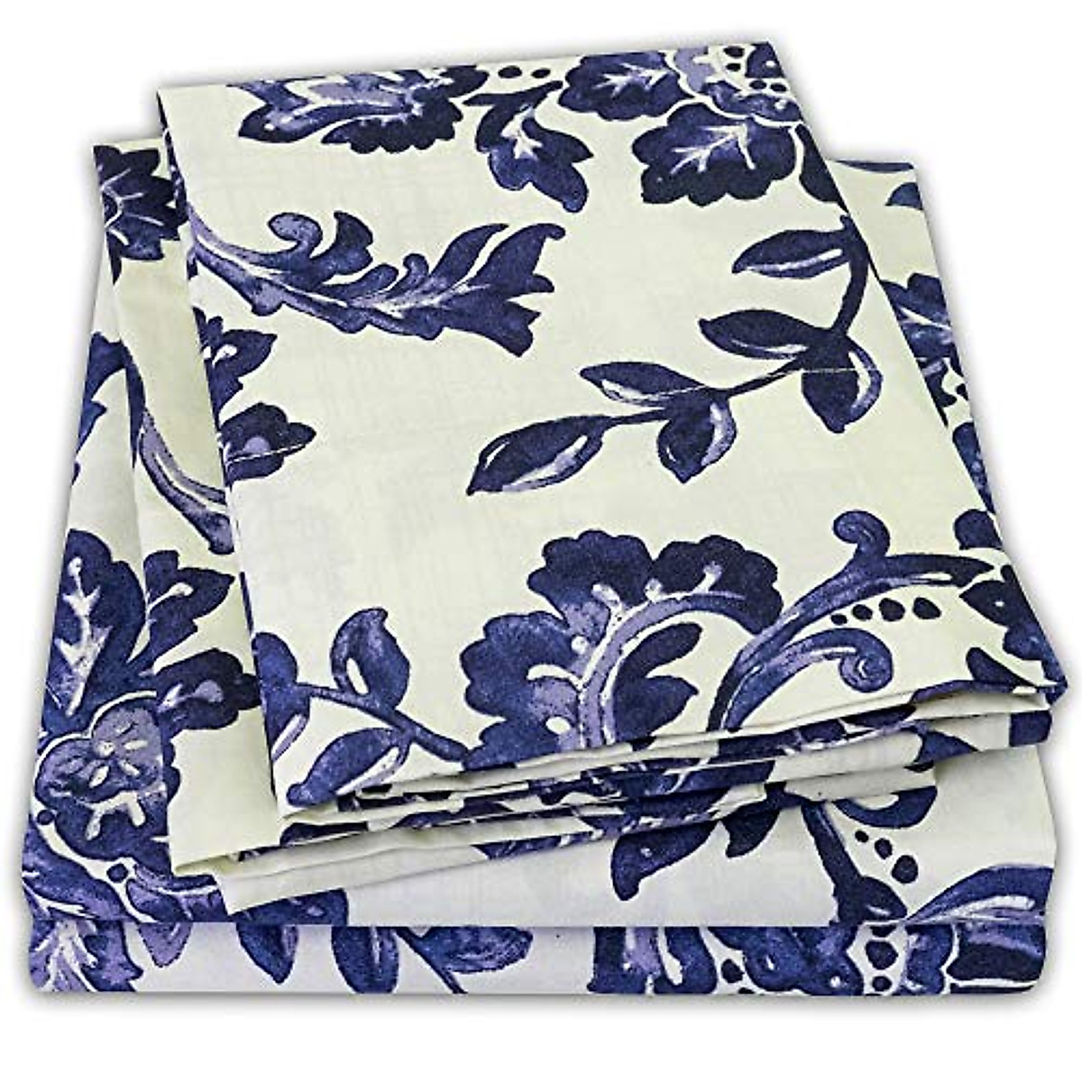 King Size Sheets - Breathable Luxury Bed Sheets with Full Elastic & Secure Corner Straps Built In - 1800 Supreme Collection Extra Soft Deep Pocket Bedding Set, Sheet Set, King, Tuscany