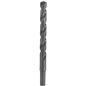 BOSCH BL2153 1-Piece 13/32 In. x 5-1/4 In. Fractional Jobber Black Oxide Drill Bit for Applications in Light-Gauge Metal, Wood, Plastic