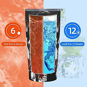 OAEWRE Joe Actors Keery Stainless Steel Mug Insulated Tumbler Coffee Mugs with Lids and Straw Double Wall Vacuum Cup 20oz