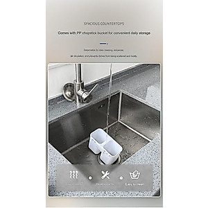 Dish Drying Rack Multifunctional Dish Rack for Kitchen Counter,Dish Rack with Drainboard, Rotatable Drain Spout, for Kitchen Counter and Sink, Cup Holder,Chopstick rest Utensil Holder,(Black)