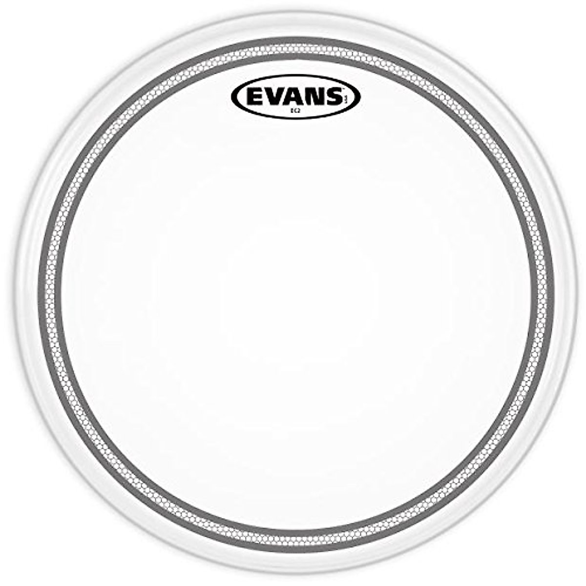Evans EC2 Edge Control 16" Frosted/Coated Drum Head, B16EC2S