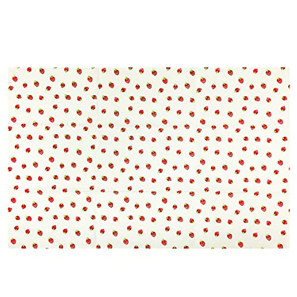 Wrapables® 100% Cotton Kitchen Dish Towels (Set of 3), Red Strawberries