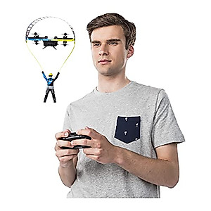 Air Hogs 2-in-1 Extreme Air Board, Transforms from RC Stunt Board to Paraglider, for Ages 8 and Up