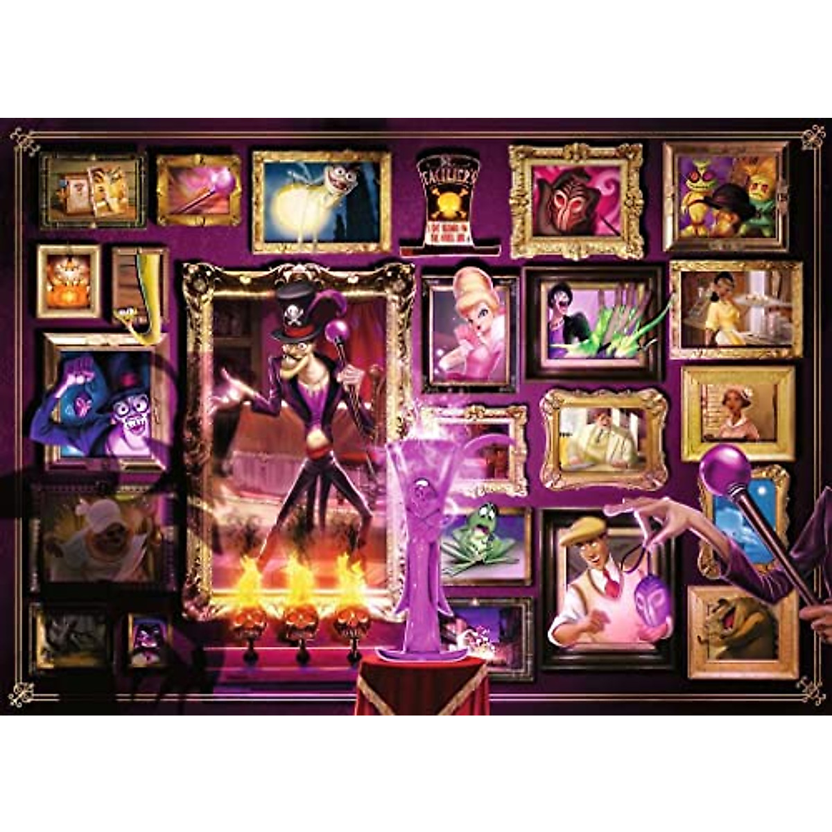 Ravensburger Disney Villainous: Dr.Facilier 1000 Piece Jigsaw Puzzle for Adults - 16523 - Every Piece is Unique, Softclick Technology Means Pieces Fit Together Perfectly