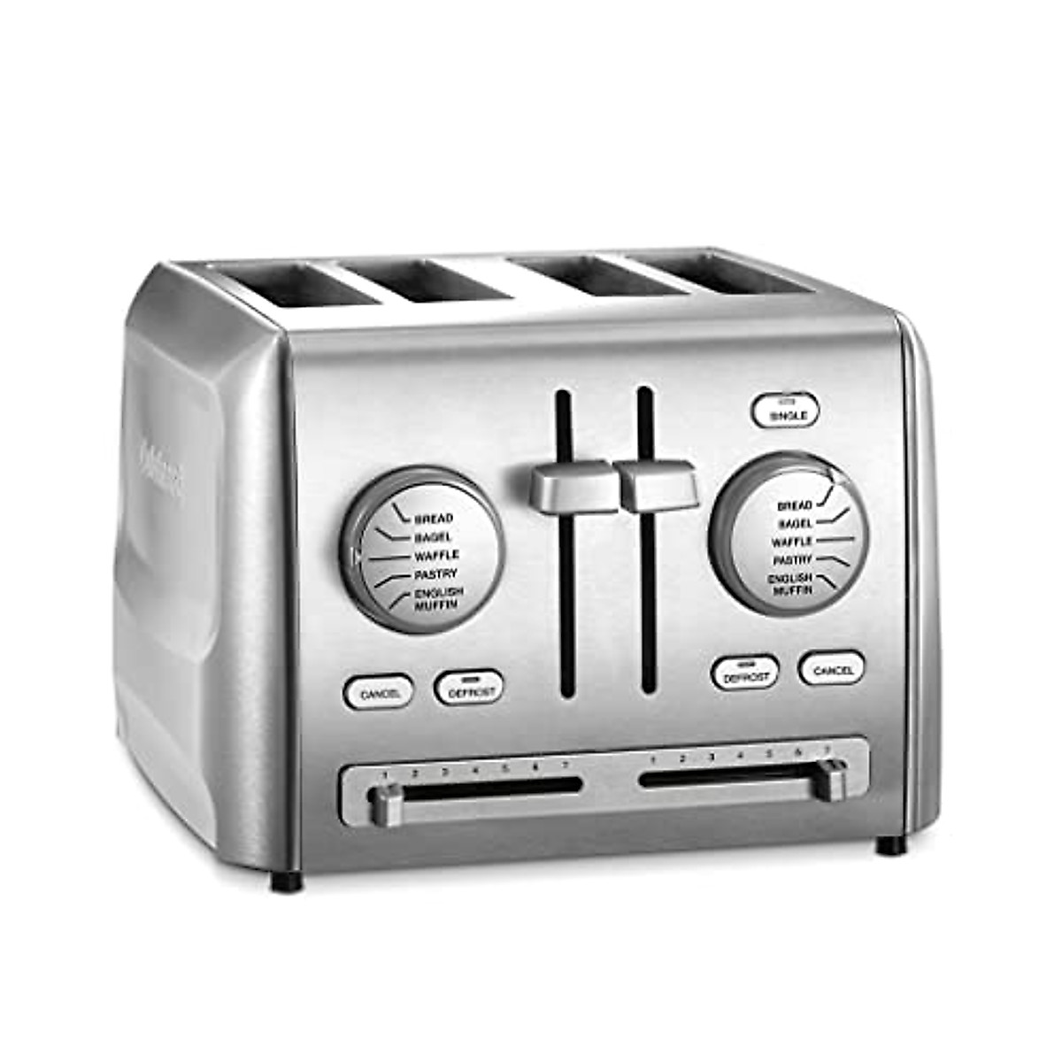 Cuisinart CPT-640P1 4-Slice Custom Select Toaster, Stainless Steel