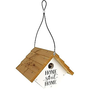 Wild Wings WWLH2-DECO Farmhouse Wren House, White