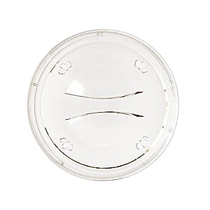 Nordic Ware Plastic Deluxe Microwave Cover, Clear (Set of 2)