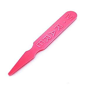 New Star Foodservice 24197 Plastic Steak "Medium Rare" Markers, Pink (Pack of 1000)