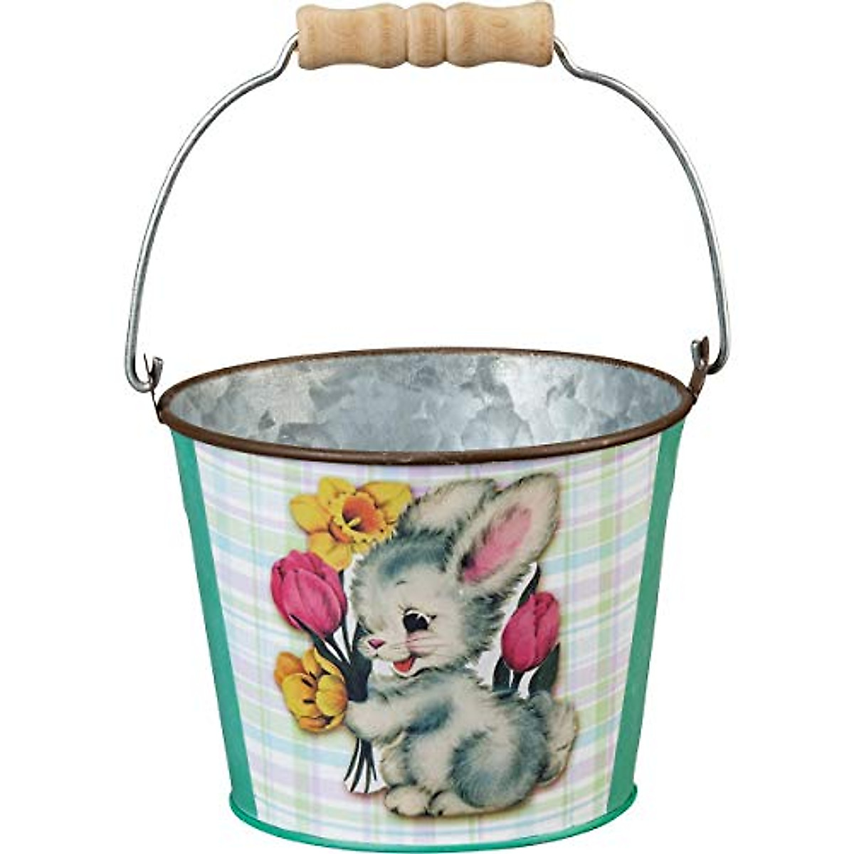 Primitives by Kathy Happy Easter Decorative Bucket Set