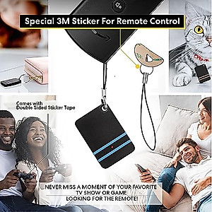 Key Finder Anti Lost Tag Beeper trackers - Locator to Find Lost TV Remote Control, Keys, Purse, Pets - Quick Finder Keychain Tracker Tags - Find Your Belonging Items Quickly