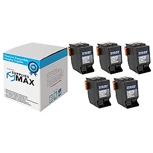 SuppliesMAX Remanufactured Replacement for NeoPost IJ-65/IJ-70/IJ-75/IJ-80/IJ-85/MSL-650 Red Postage Meter Inkjet (5/PK-31500 Page Yield) (IJINK678H_5PK)