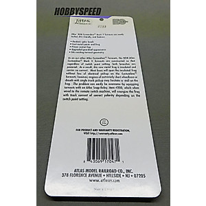 Atlas HO Scale Code 100#4 Mark V RIGHTHAND Turnout