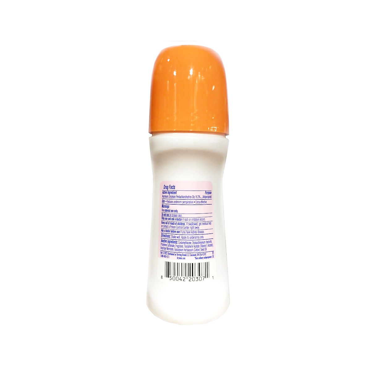 Dry Idea Fresh Linen Roll-On Antiperspirant Deodorant Fresh Linen 3.25 Ounce (Pack of 5)