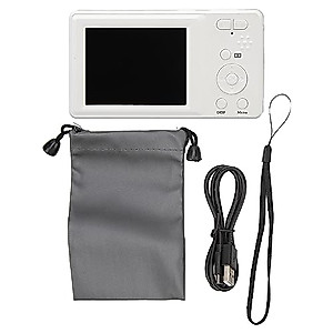 Digital Camera, 4K 50MP 2.7 Inch HD TFT Screen 16X Zoom Autofocus Face Recognition Compact Point and Shoot Cameras Portable Small Digital Camera for Travel Photography Vlogging
