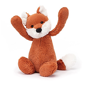 Jellycat Bashful Fox Cub Stuffed Animal, Small 7 inches | Woodland Plush Toy | Classic Children's Gift